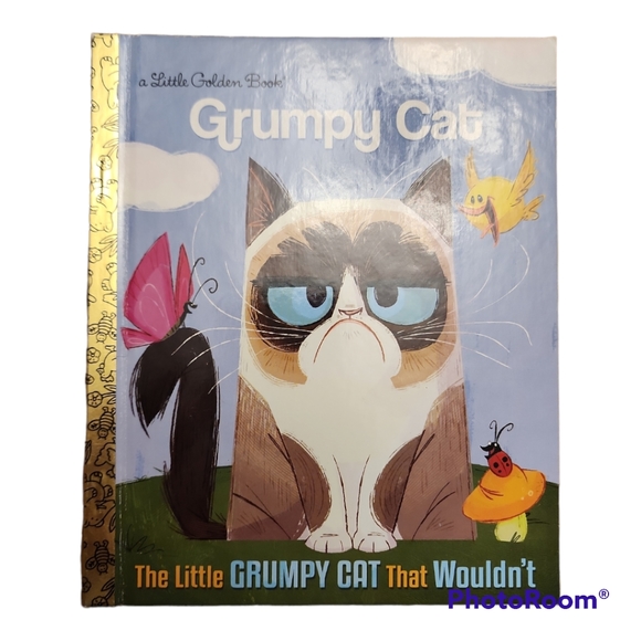 Little Golden Books | Other | Little Golden Books Grumpy Cat | Poshmark